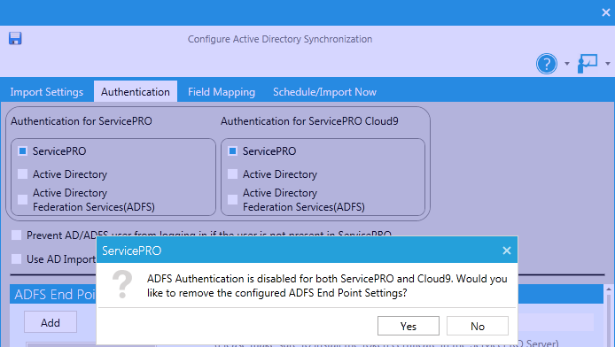 Active Directory Synchronization