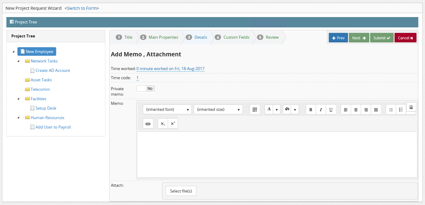 ServicePRO Web Support Portal - Submitting Service Requests