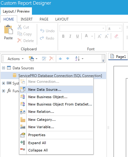 Data Analysis - Reports