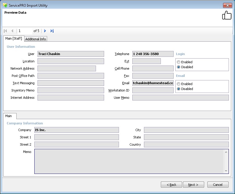 Users and Assets Import Utility