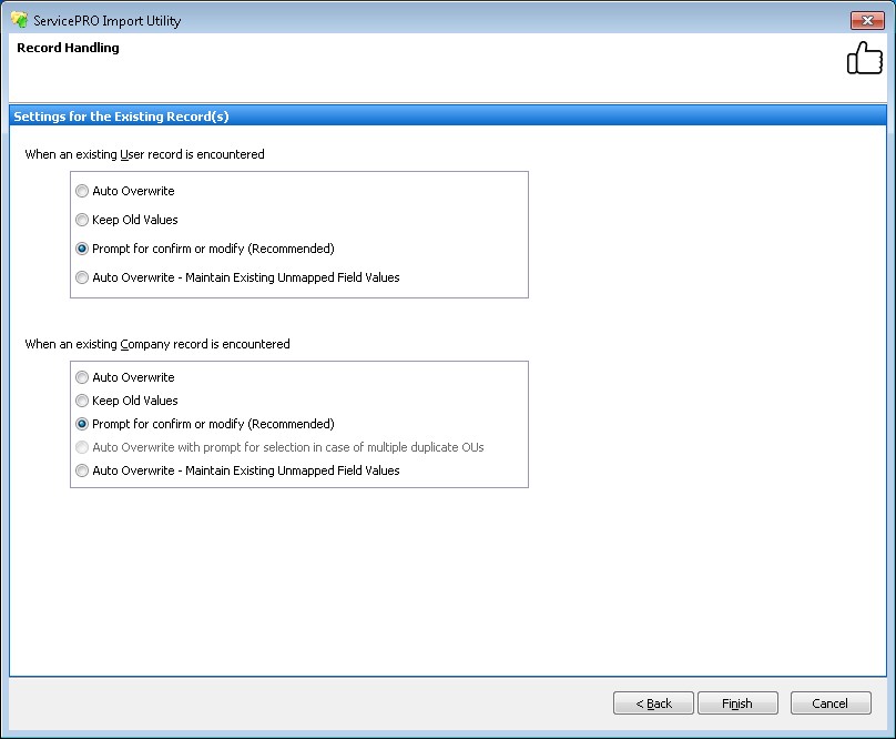 Users and Assets Import Utility