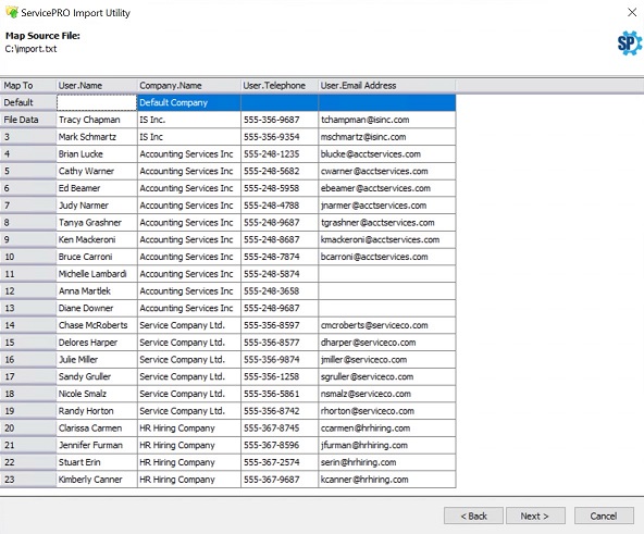 Users and Assets Import Utility