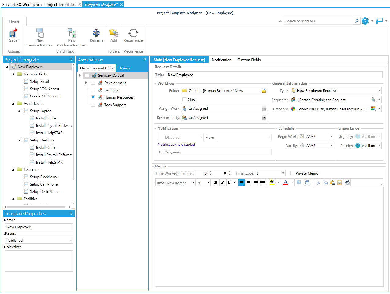 Project Template Designer