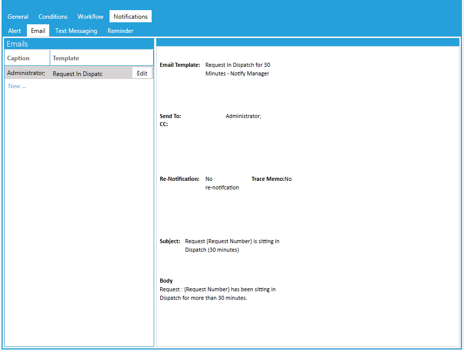 Sample 4: Email notification to manager when a request has been in ...